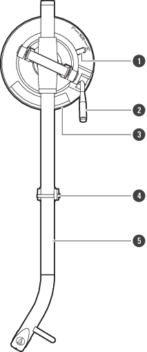 turntable arm vector