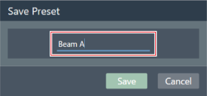 ゾーンレイアウトプリセットについて