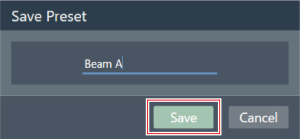 ゾーンレイアウトプリセットについて