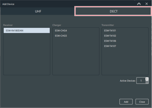 Creating a device list