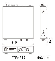 ATIR-R82｜株式会社オーディオテクニカ