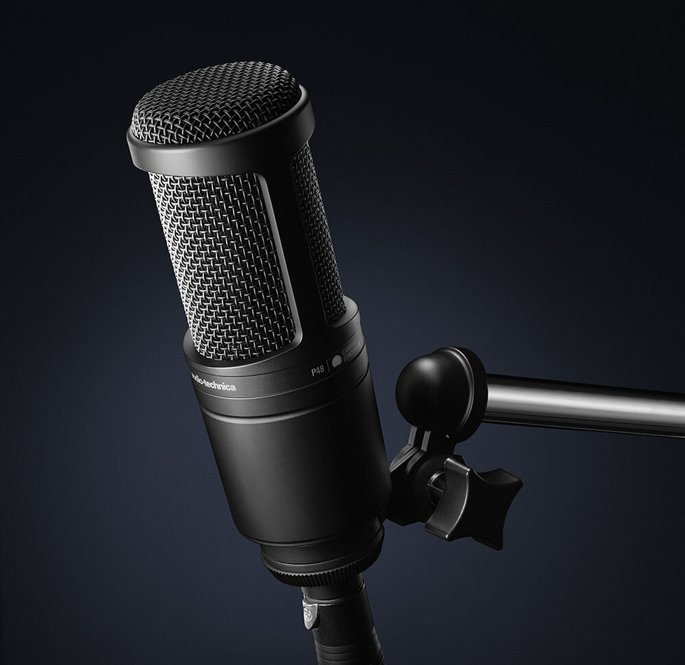 AT2020｜マイクロホン｜オーディオテクニカ