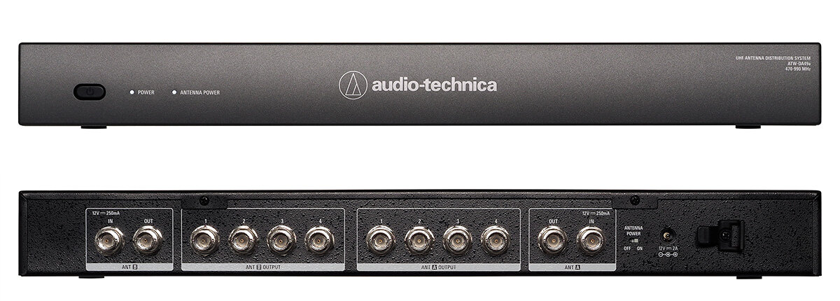 ATW-DA49a｜UHFアンテナディストリビューションシステム｜オーディオテクニカ